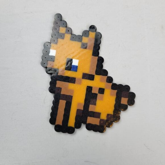 Perler | Accents | Orange Cat Sitting Zelda Minish Cap Perler Bead ...